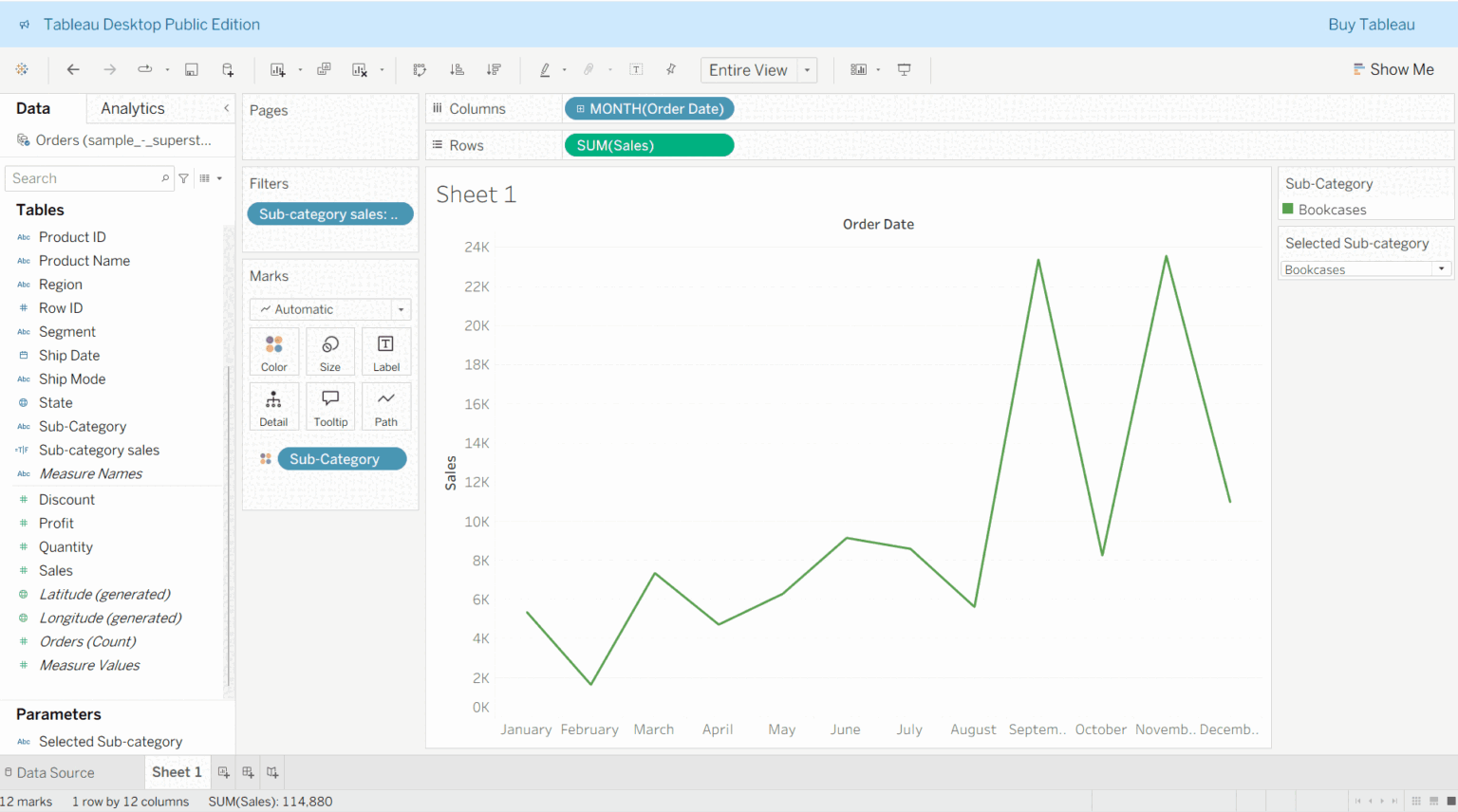 Swap Dimensions or Measures with Parameters in Tableau - ChiaData
